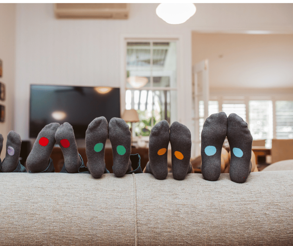 The Simple Solution to Sock Madness: Buy the Same Socks | dot on a sock