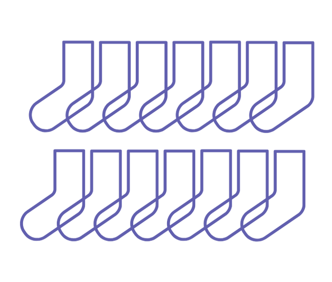 dot on a sock | The easiest sock sorting system to fix your odd sock ...